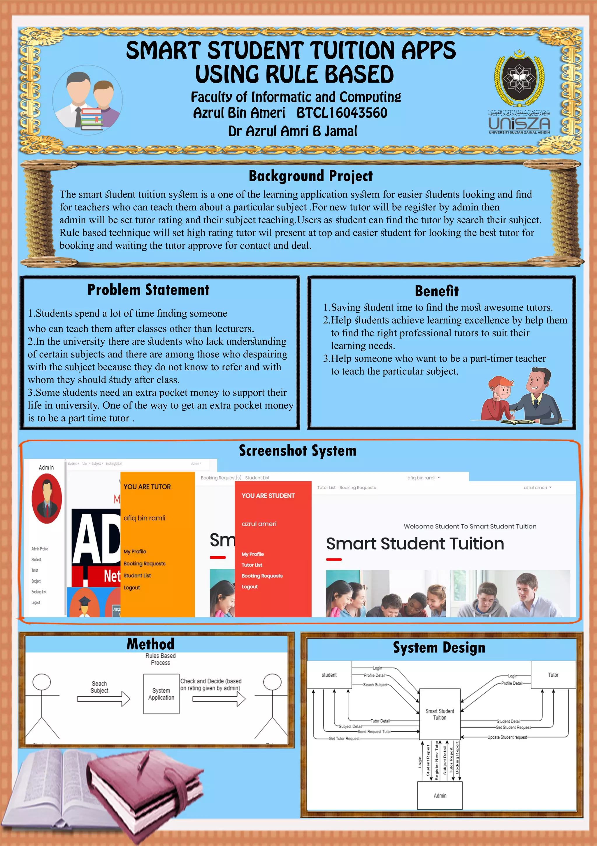 smart student tuition poster (Azrul 043560) | PDF