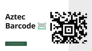 Aztec Bar Code Fundamentals: A Definite Guide [Updated] | PPT