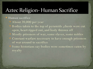 Aztec Civilization | PPT