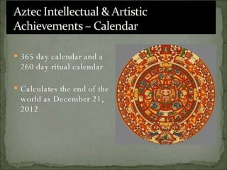 Aztec Civilization | PPT