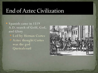 Aztec Civilization | PPT