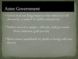 Aztec Civilization | PPT