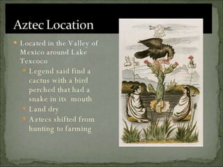 Aztec Civilization Location