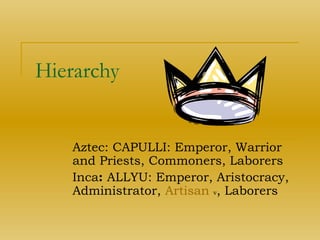 Aztec and Inca Civilizations | PPT