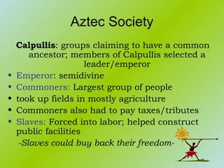 Aztec and Inca Civilizations | PPT
