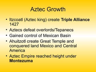 Aztec and Inca Civilizations | PPT