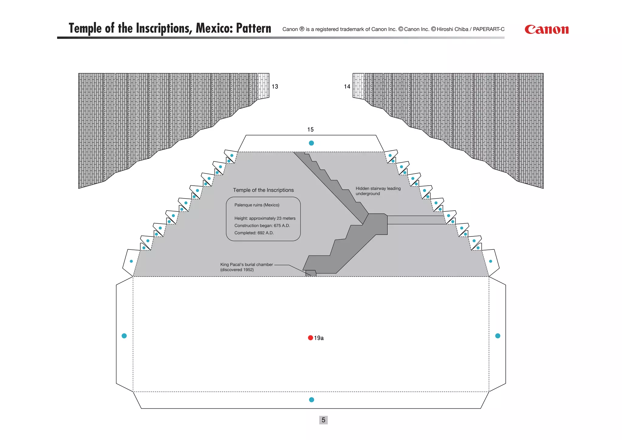 Papercraft Azteca (zigurat) | PDF