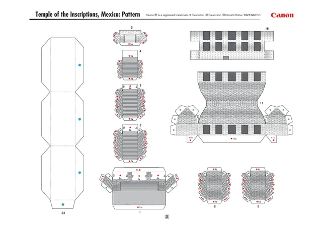 Papercraft Azteca (zigurat) | PDF
