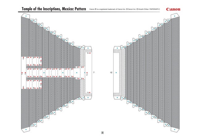 Papercraft Azteca (zigurat) | PDF