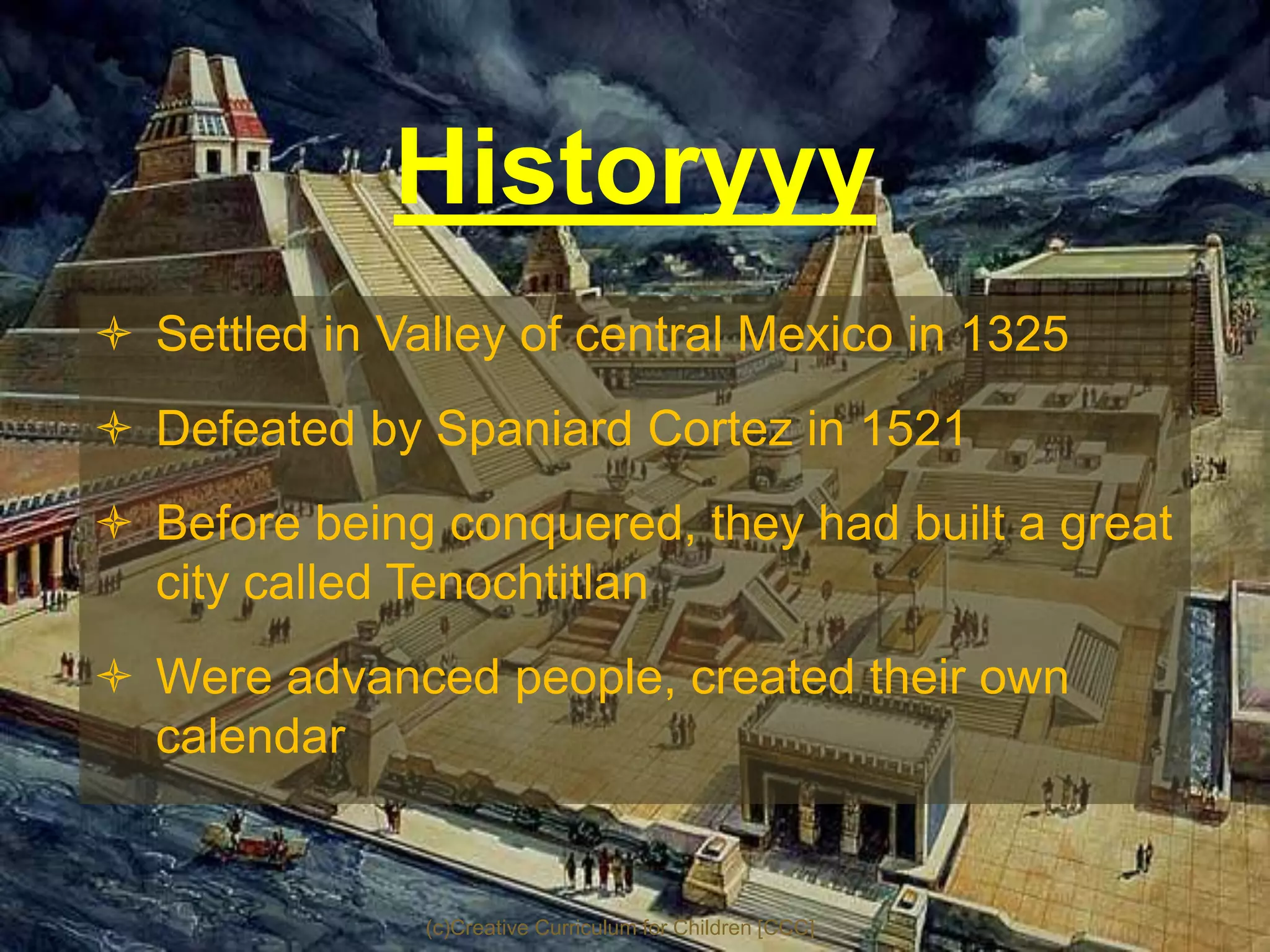 Aztec calendar & culture susan | PPT