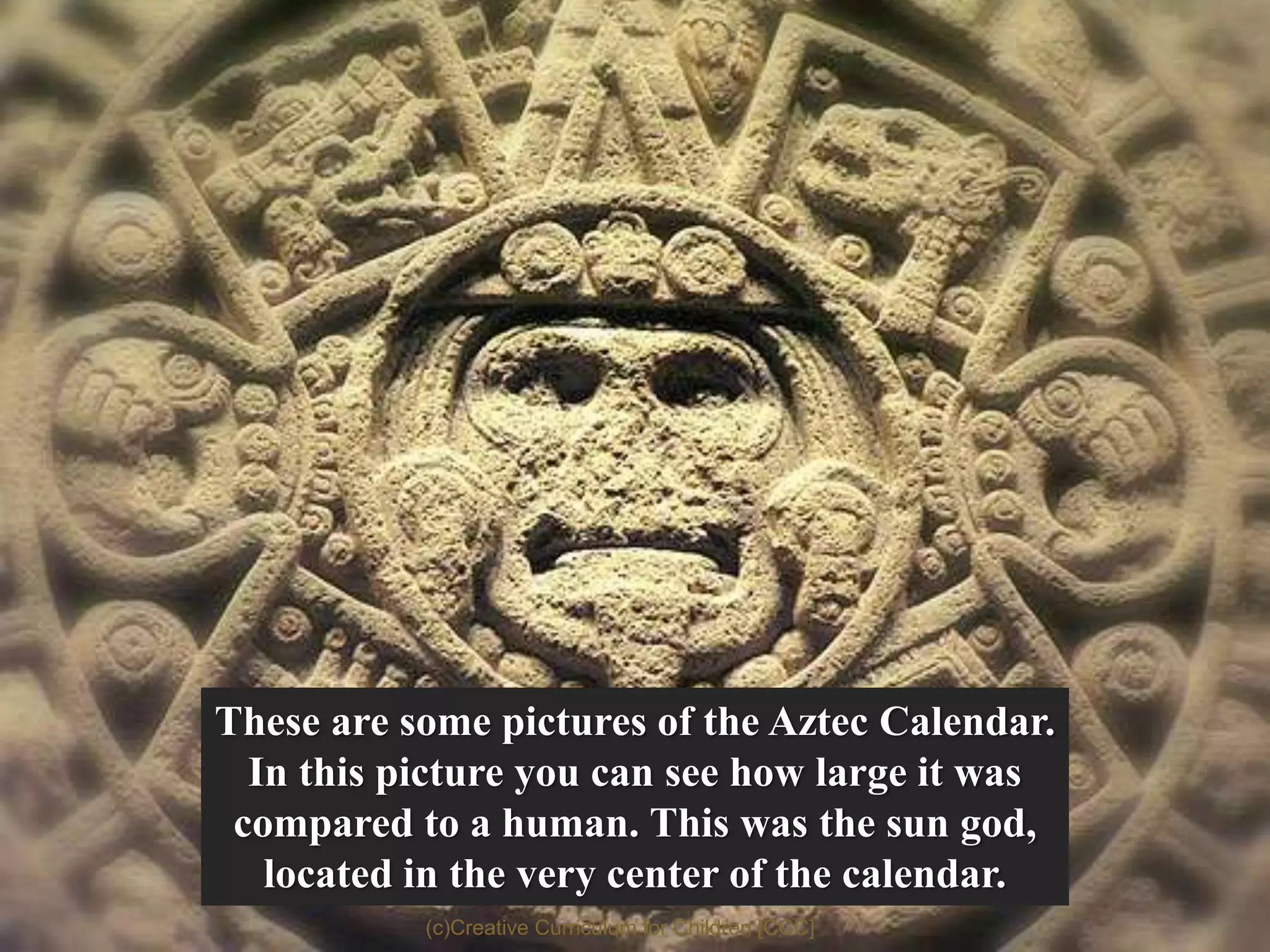 Aztec calendar & culture susan | PPT
