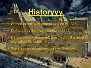 Aztec calendar & culture susan | PPT