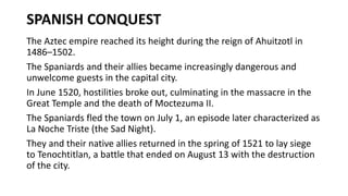 HISTORY YEAR 9 - THE AZTEC CIVILISATION | PPT