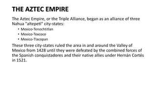 Aztec Empire Timeline