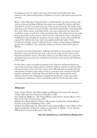 Aztec Concepts of Heaven and Hell | PDF