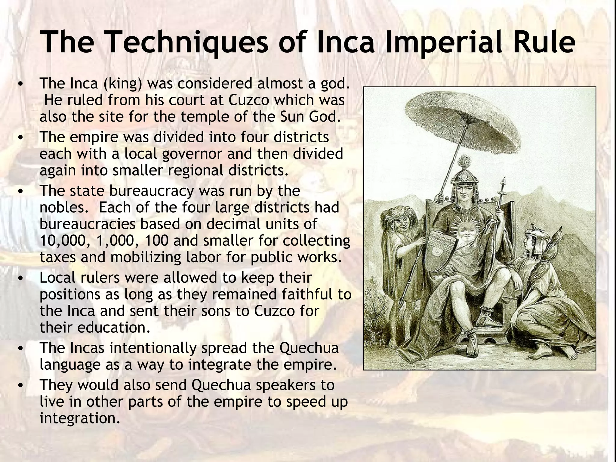 Aztec inca comparison | PPT