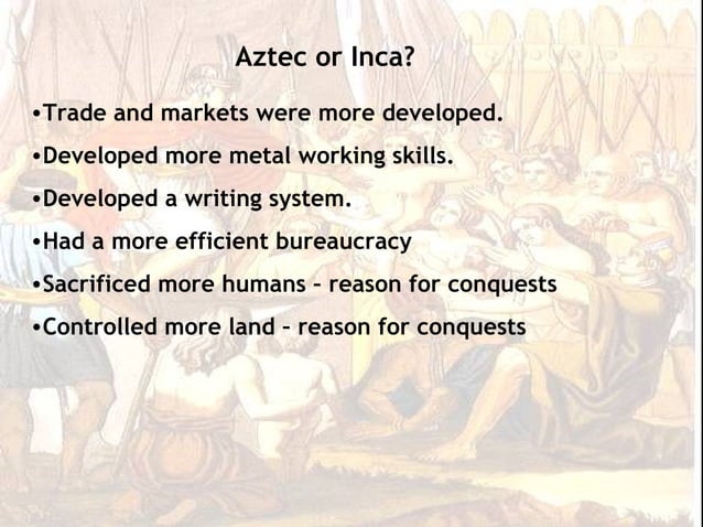 Aztec inca comparison | PPT | Religion & Spirituality
