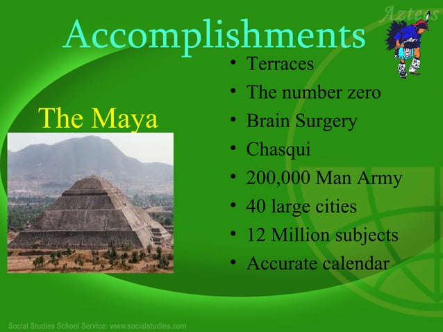Aztec and Mayan civilizations | PPT