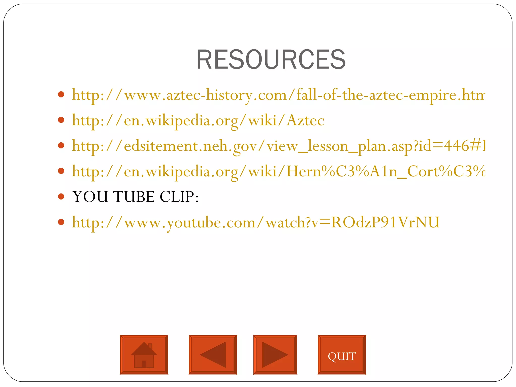 Aztec Interactive Powerpoint | PPT