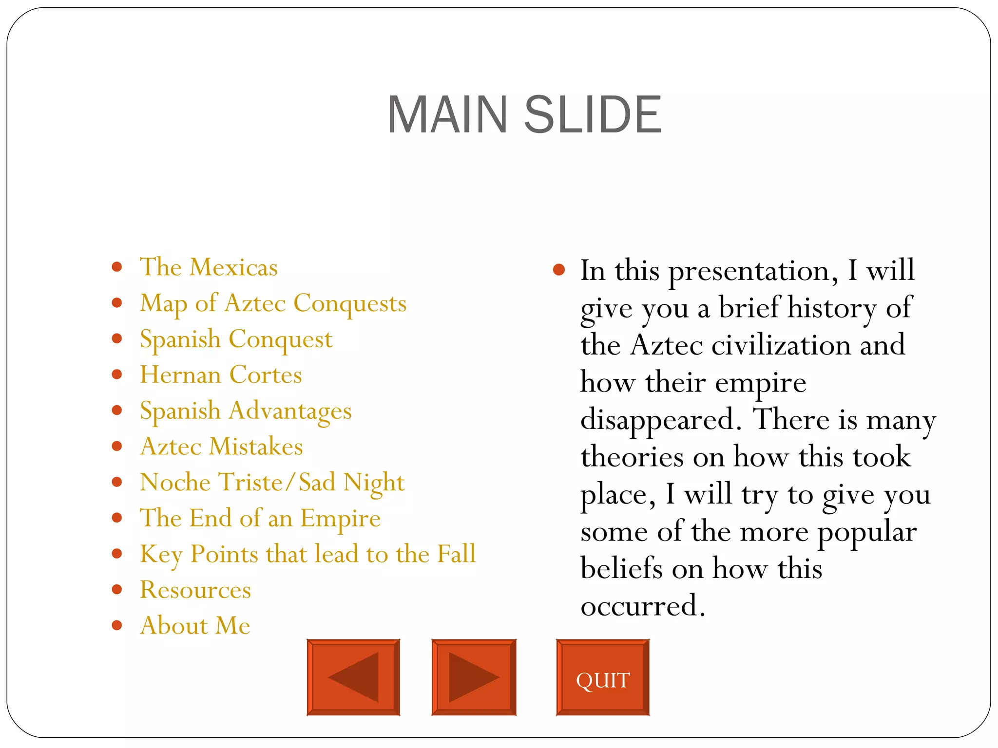 Aztec Interactive Powerpoint | PPT | Religion & Spirituality