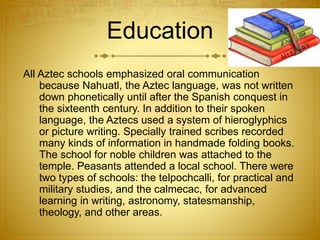 Aztec presentation 3 | PPTX