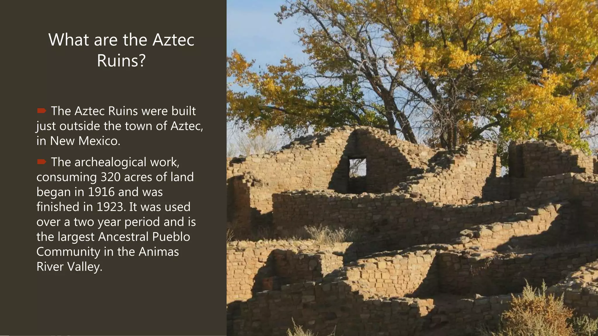 Aztec ruins powerpoint (final) | PPT