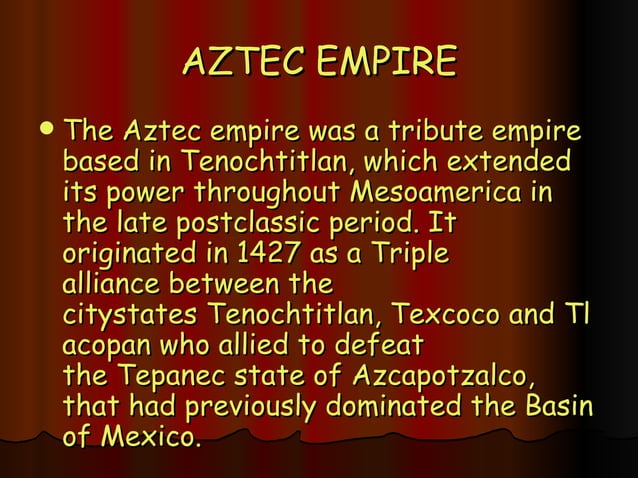 Aztecs Jesús y Adri | PPT