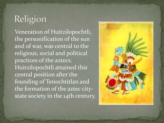 First Mexican Settlers (only Aztecs) | PPTX | South America Travel ...