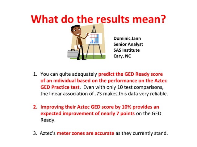 Aztec's 2014 GED series product research | PPT