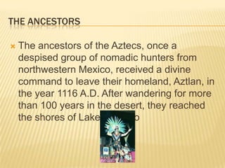 Aztecs empire | PPTX