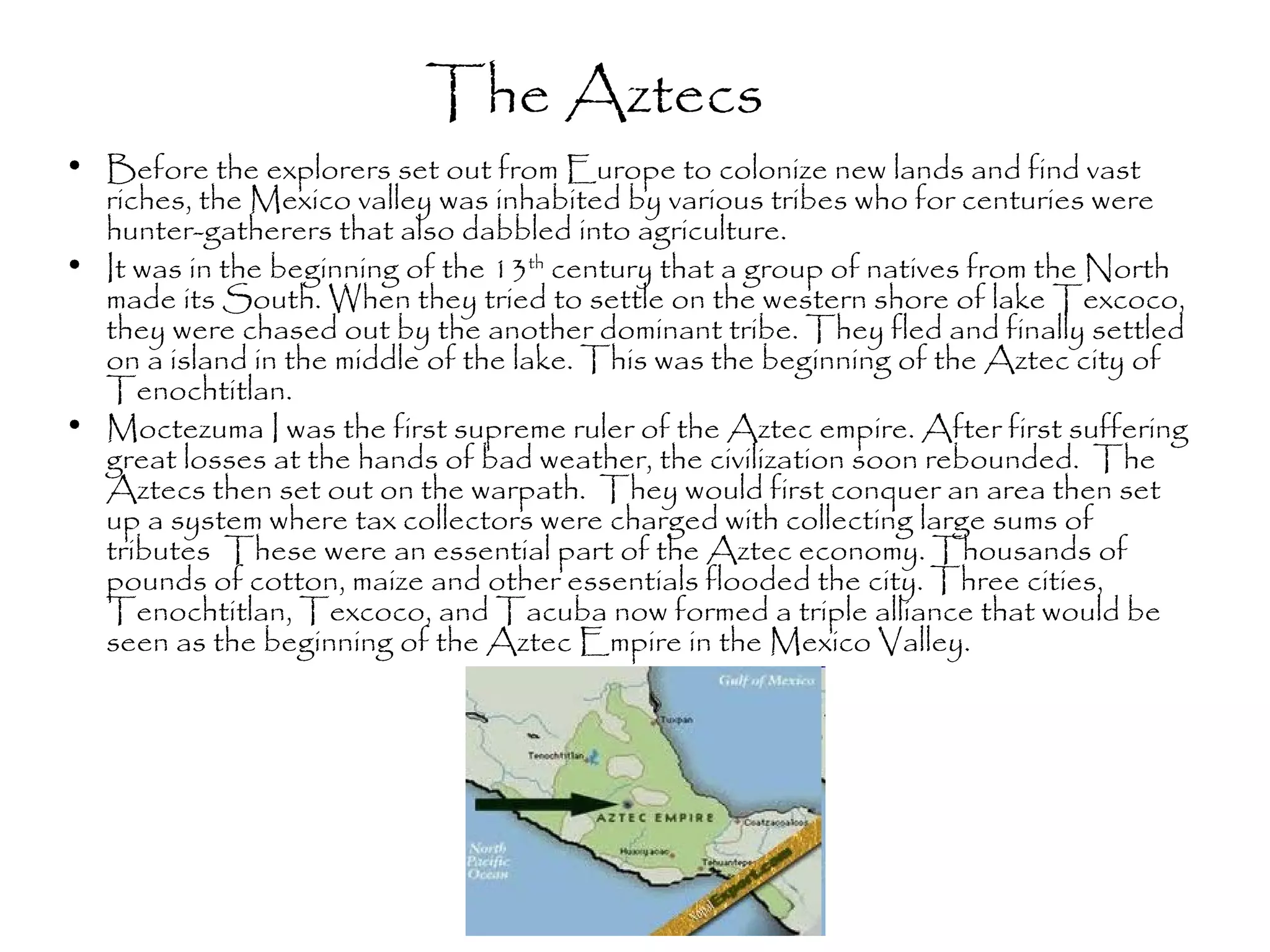 Aztec slides | PPT | Christianity | Religion & Spirituality