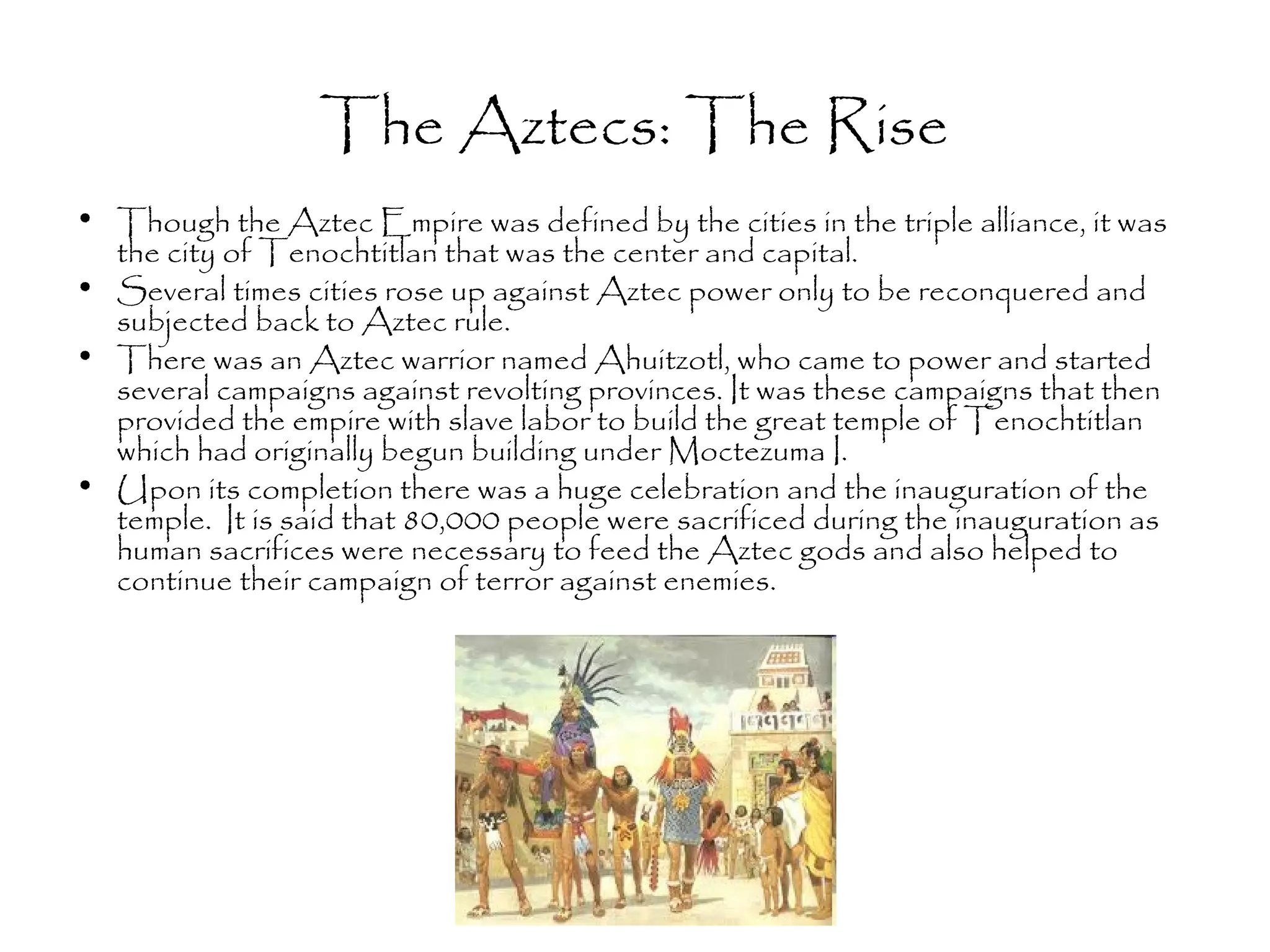 Aztec slides | PPT | Christianity | Religion & Spirituality