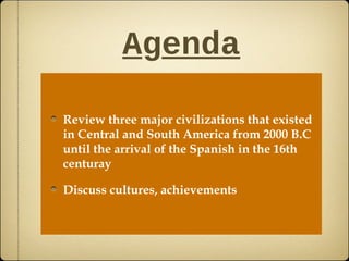 Aztecs, Inca & Maya | PPT