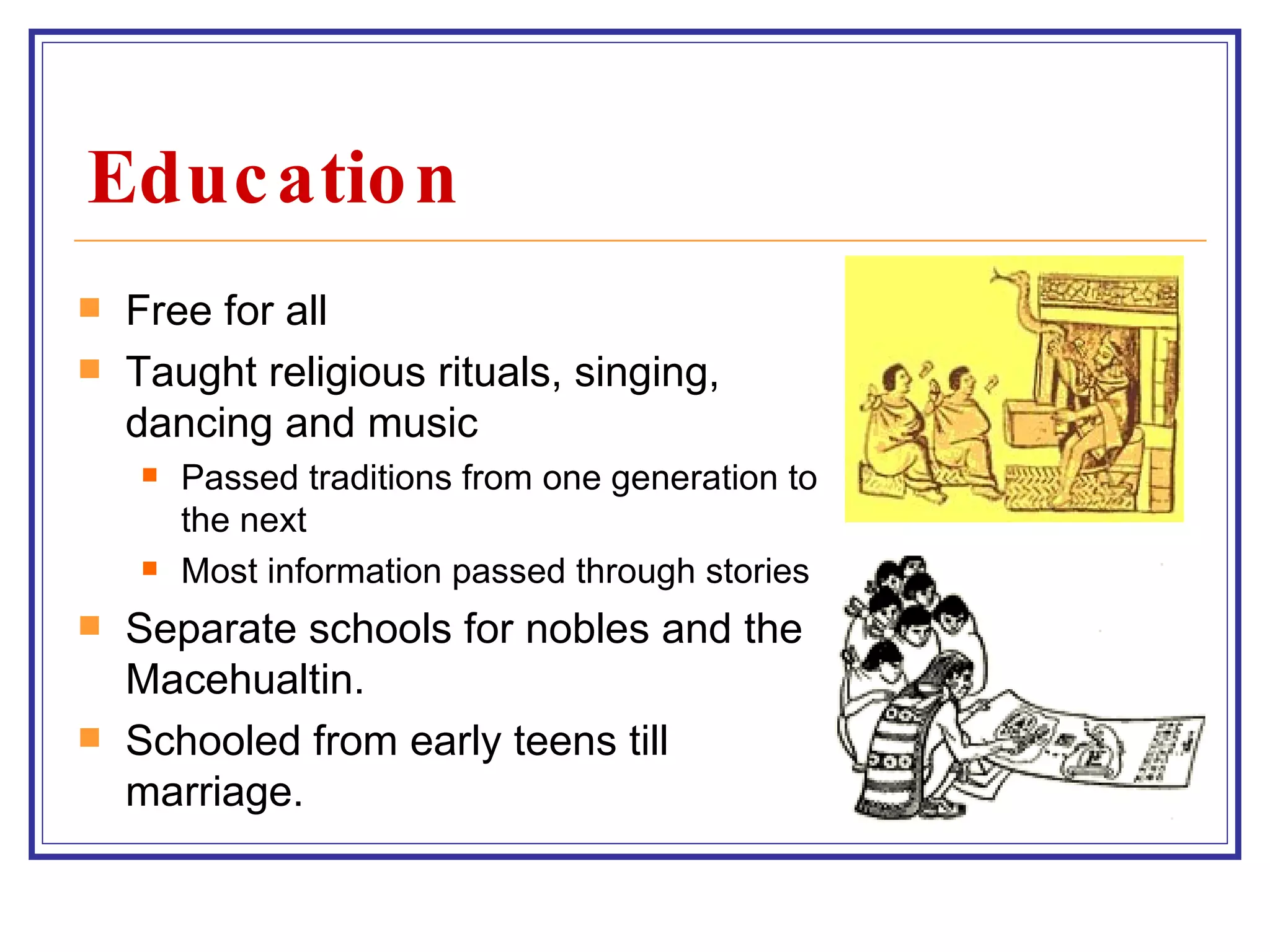 Aztec Social Structure | PPT