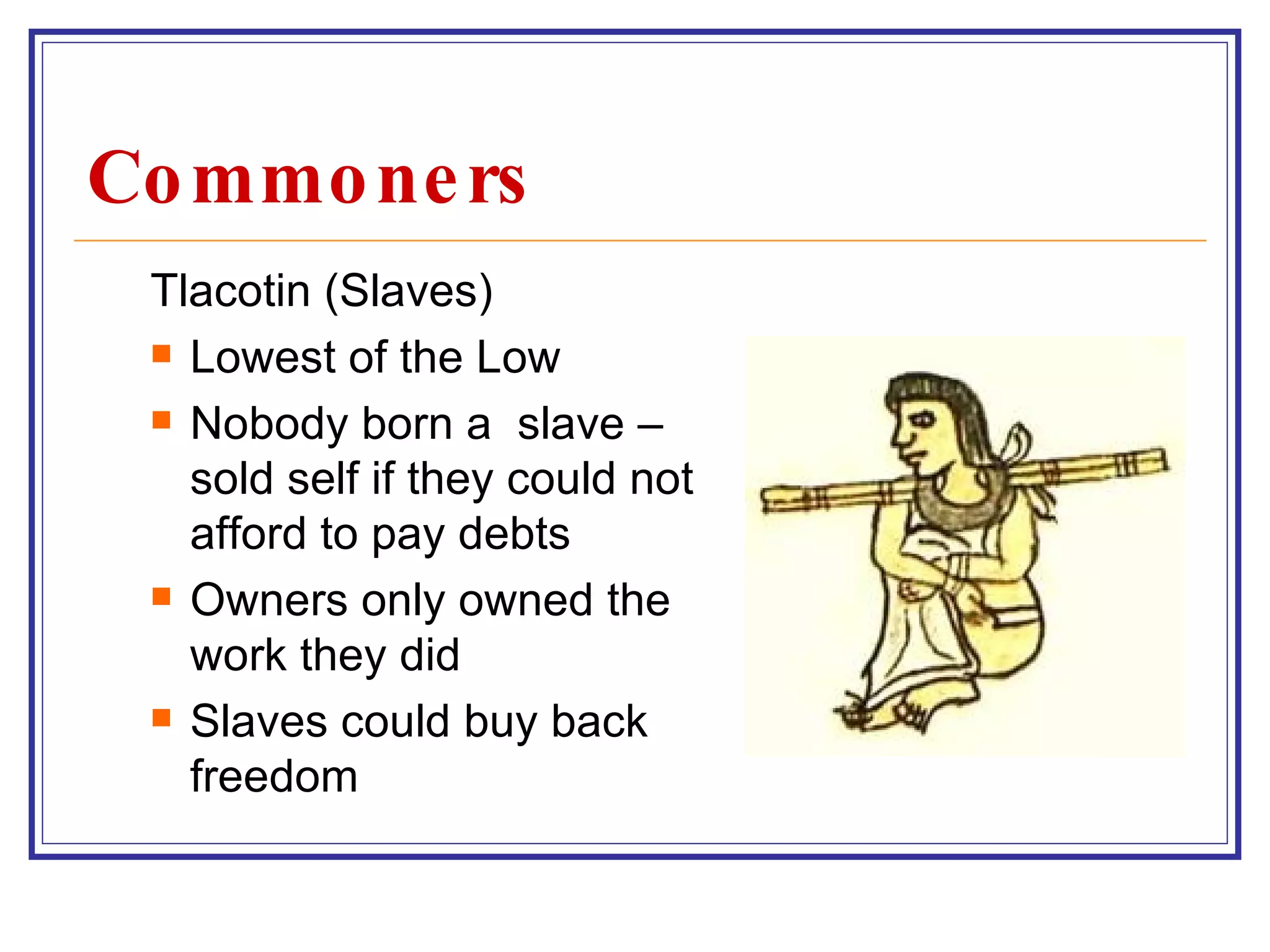 Aztec Social Structure | PPT