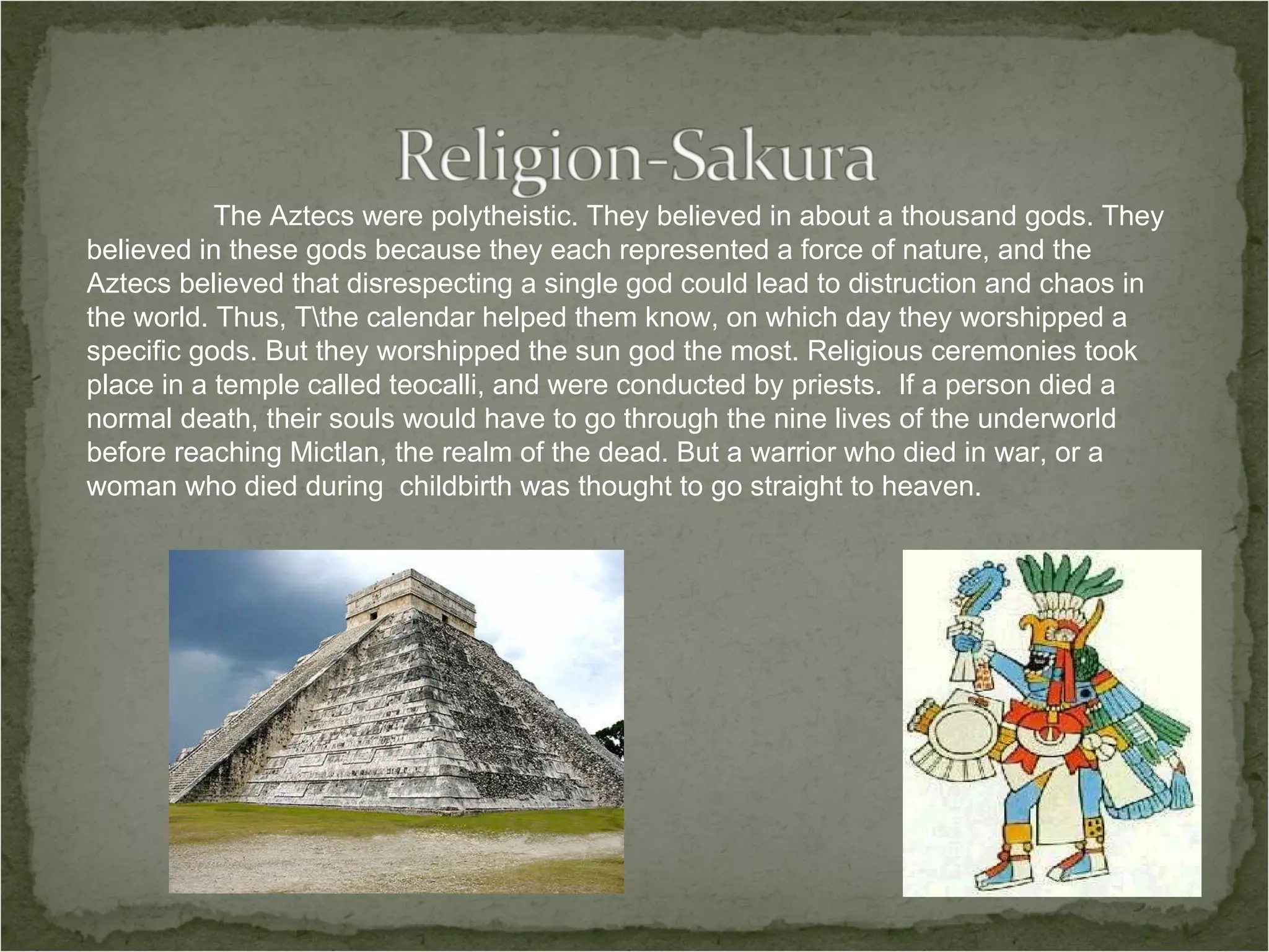 Aztecs powerpoint Global pd.2 | PPT