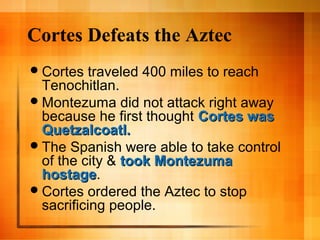 Aztec vs inca | PPT