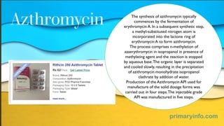 Azthromycin | PDF