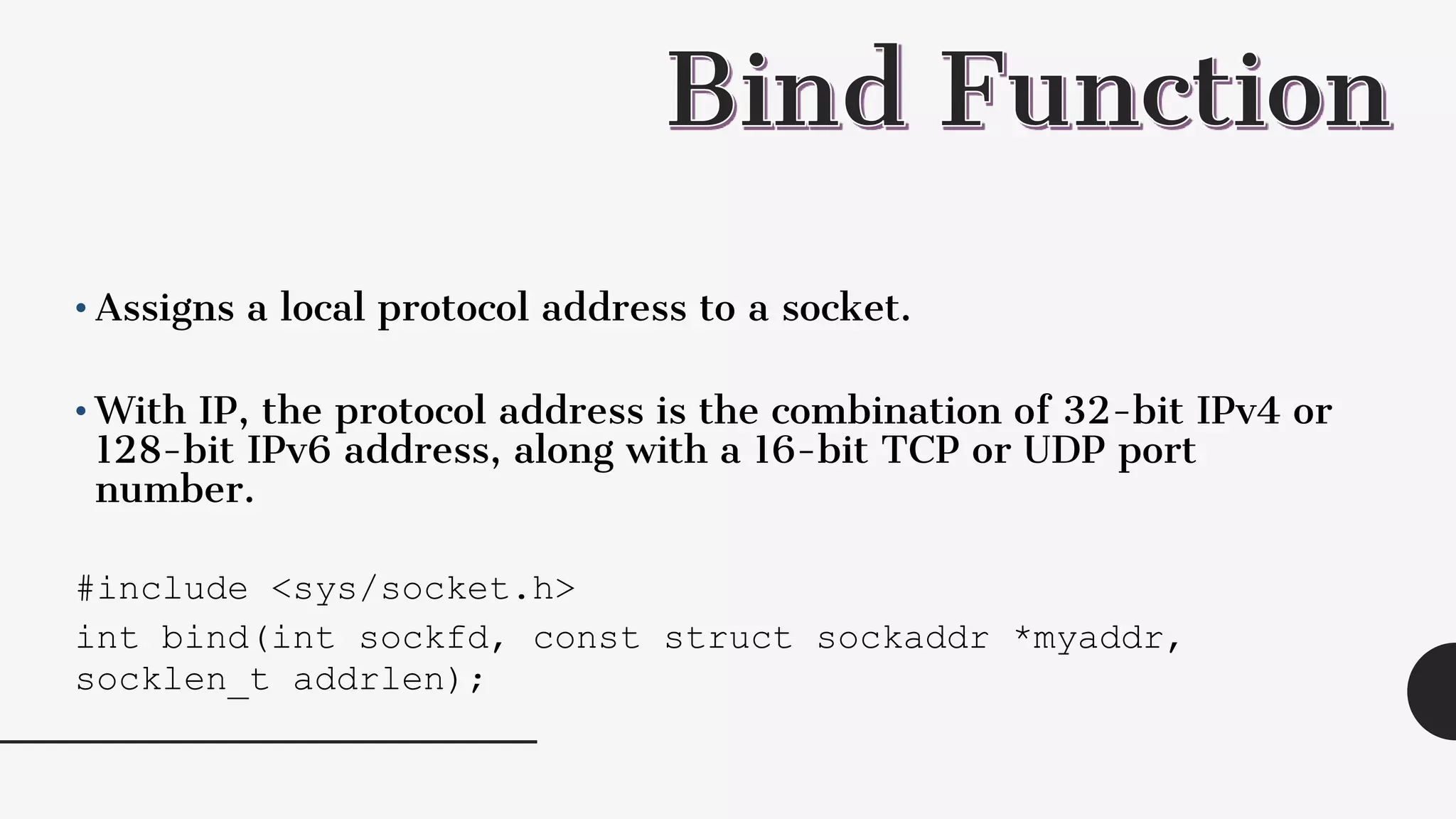 Elementary TCP Sockets | PPTX