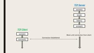 Elementary TCP Sockets | PPTX