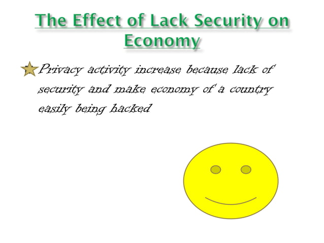 lack of security | PPTX | Internet | Computing