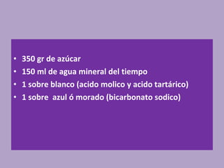 Azucar invertido | PPS