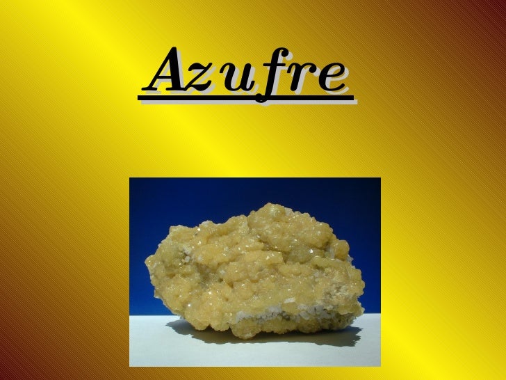 Azufre