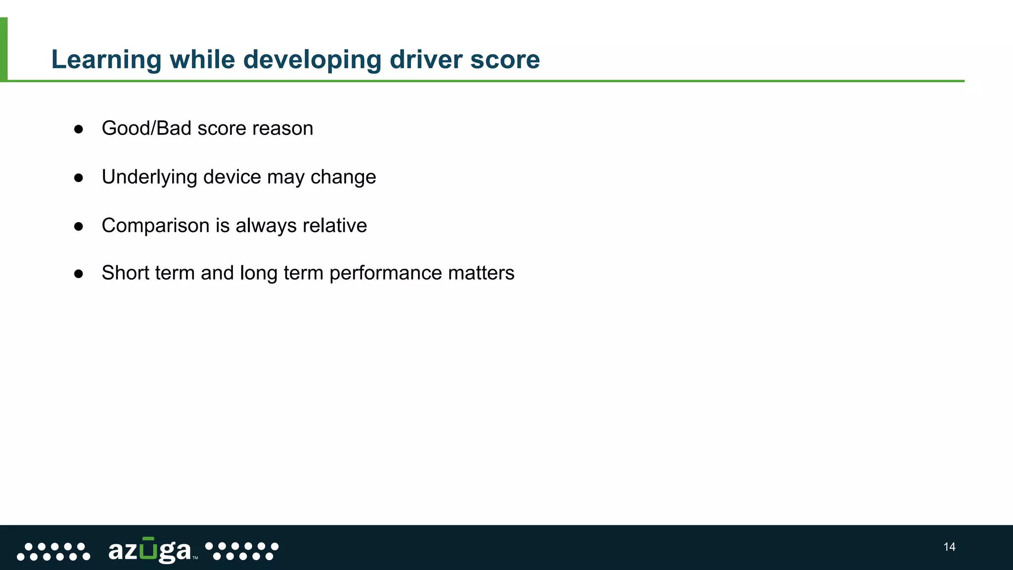 Azuga A Safety Company - Data Science Saving Lives | PDF