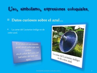 color azul (blue) | PPT