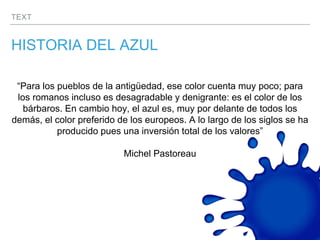 Color Azul | PPTX