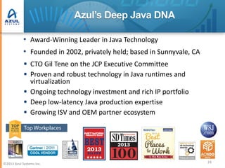 Azul Systems - Our corporate overview | PDF