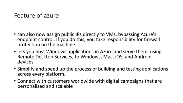 Azure | PPT
