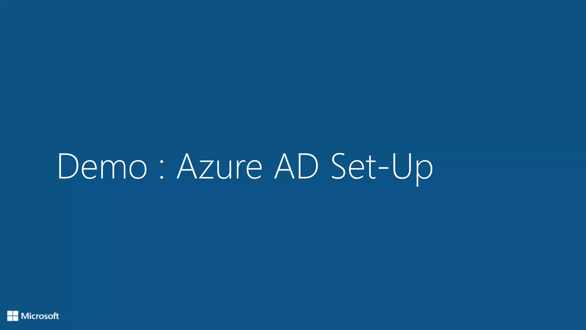 Windows Azure Active Directory | PPT
