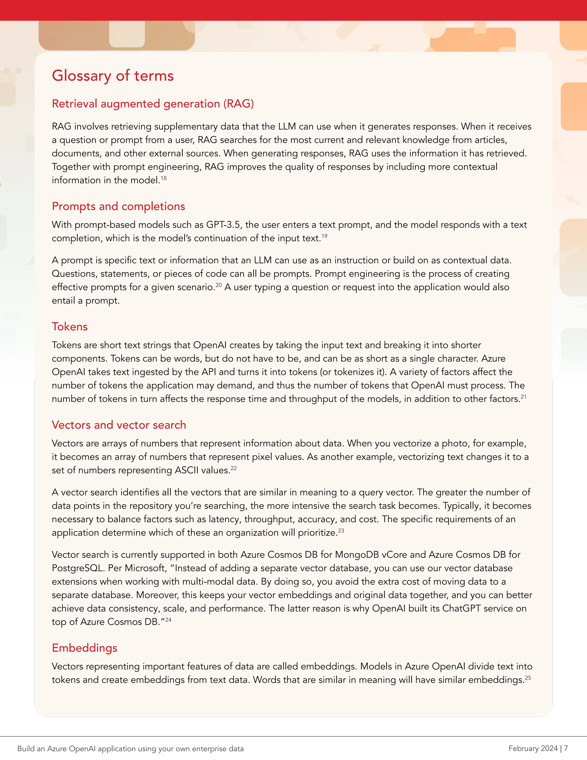 Build An Azure Openai Application Using Your Own Enterprise Data Pdf Databases Computer